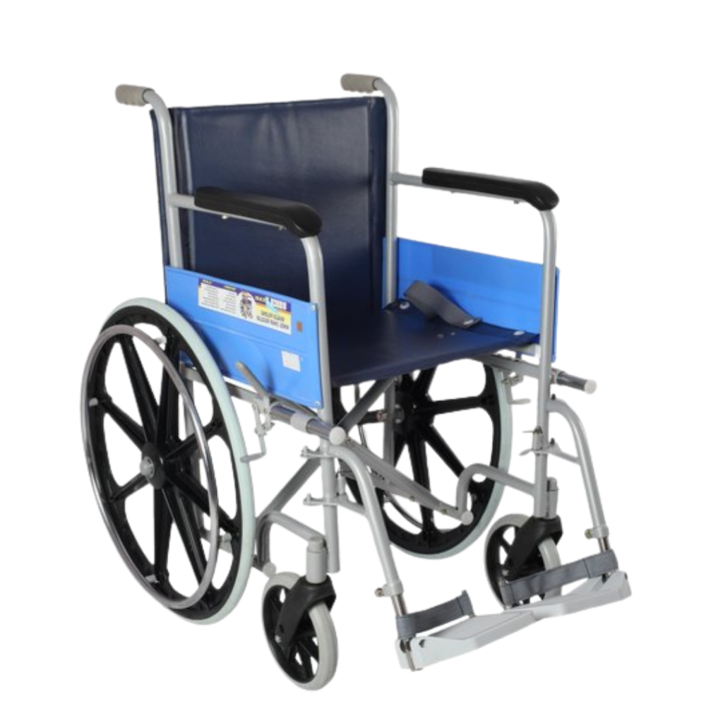 Classic Wheelchair with Fixed Big Wheel | JPS Surgicals